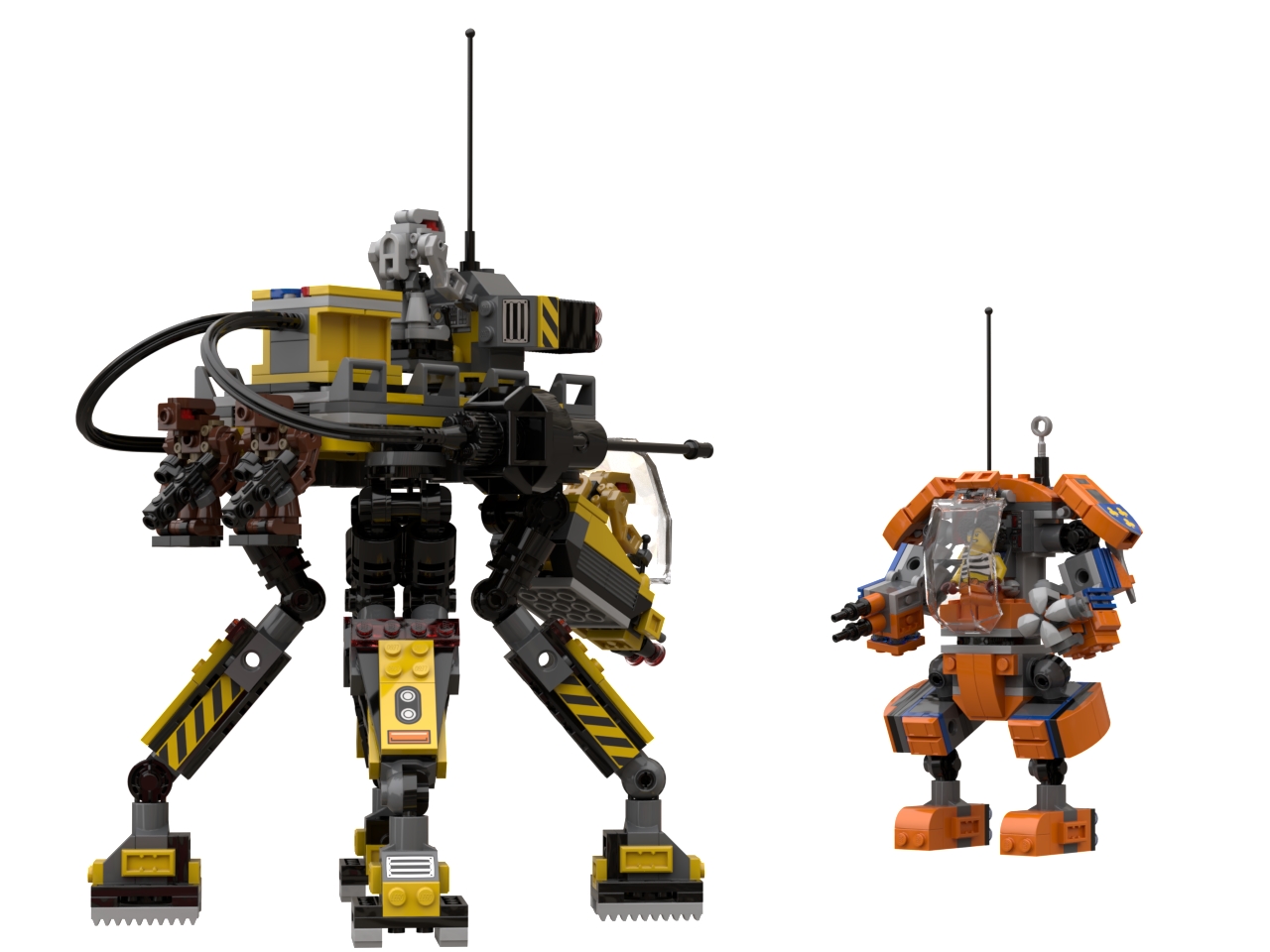 [Mighty Dwarf Vs Thunder Crawler] [BrickLink]