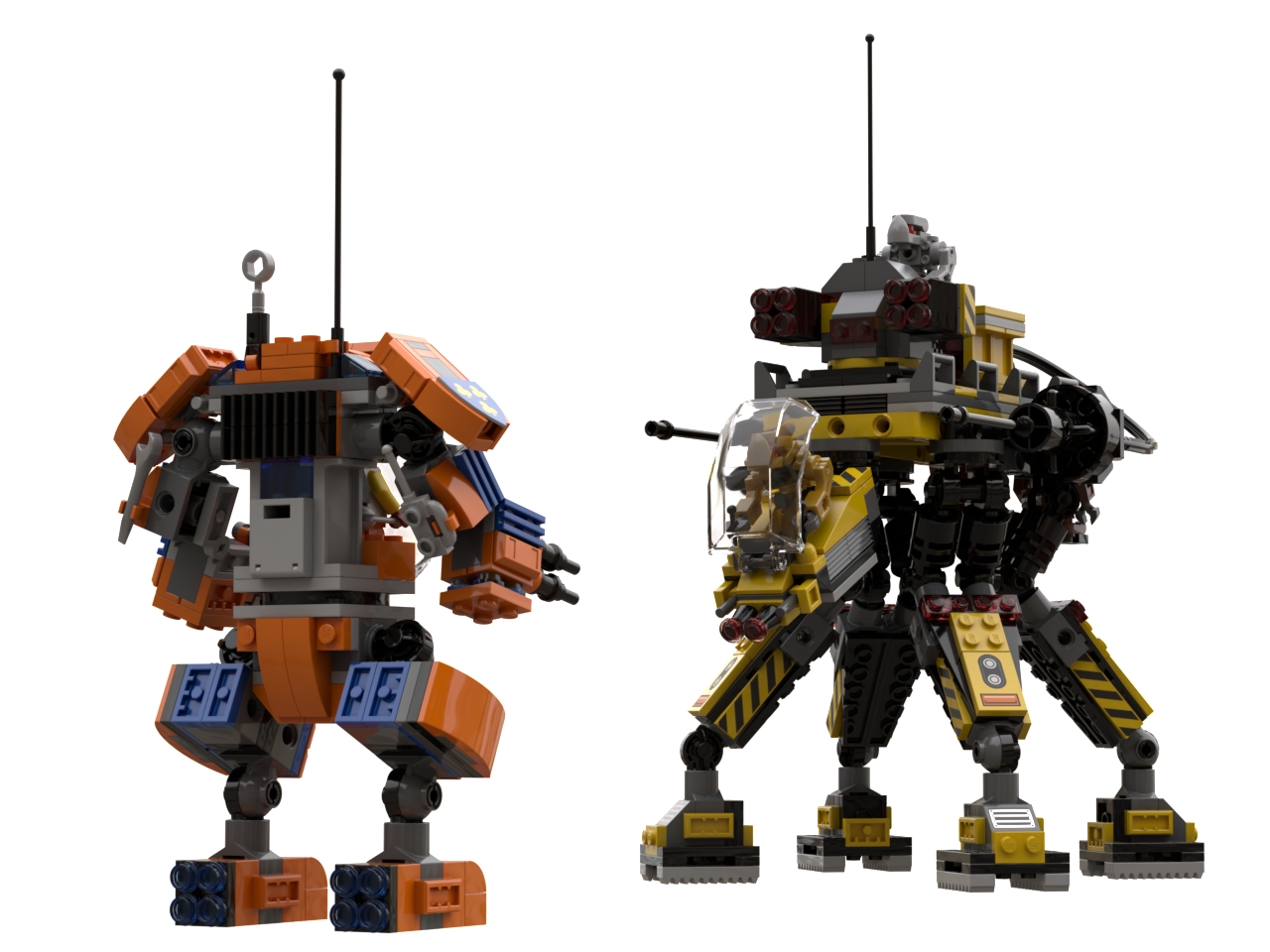 [Mighty Dwarf Vs Thunder Crawler] [BrickLink]