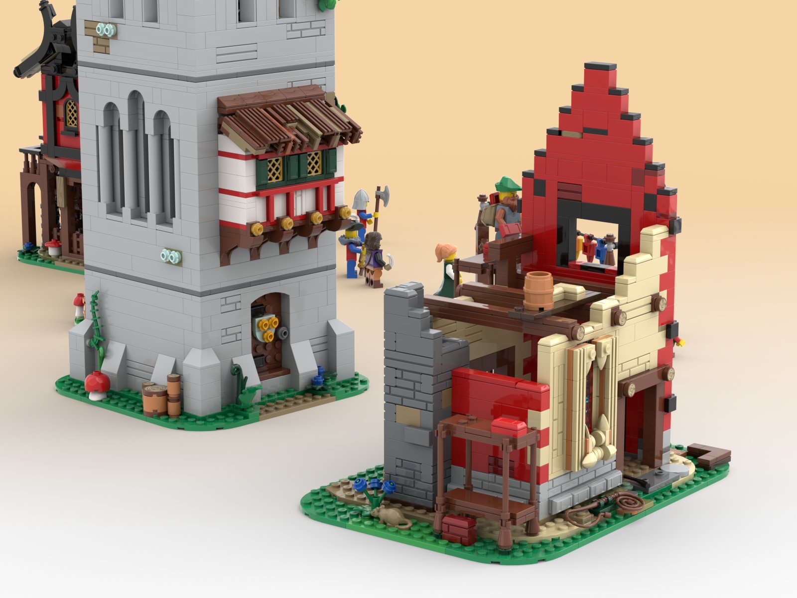 [Medieval High Street] [BrickLink]