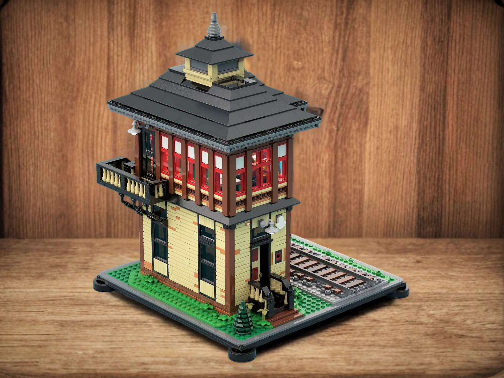 [Interlocking Tower 1885] [BrickLink]