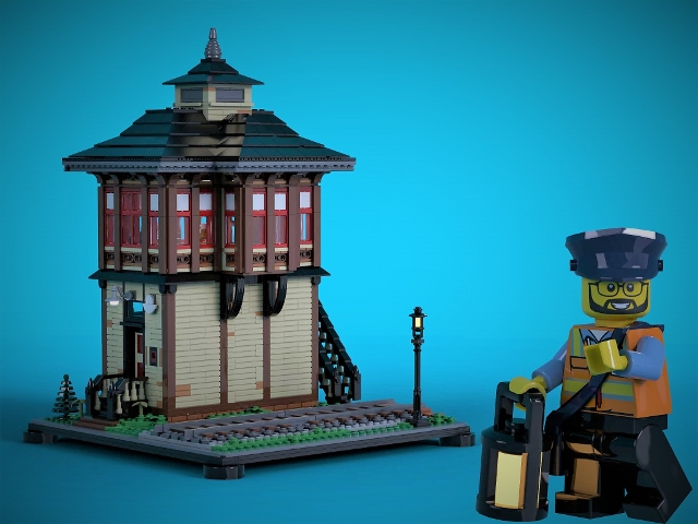 [Interlocking Tower 1885] [BrickLink]