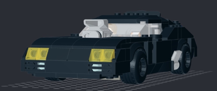 MAD MAX: The Last of the V8 Interceptors from BrickLink Studio [BrickLink]