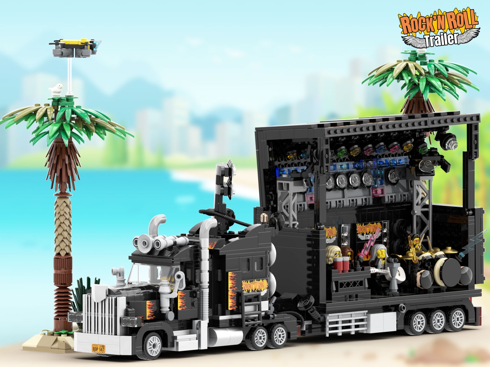[Rock'n Roll Trailer] [BrickLink]