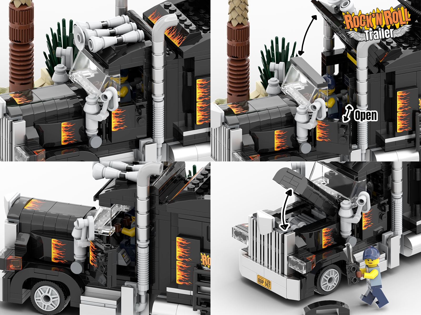 [Rock'n Roll Trailer] [BrickLink]