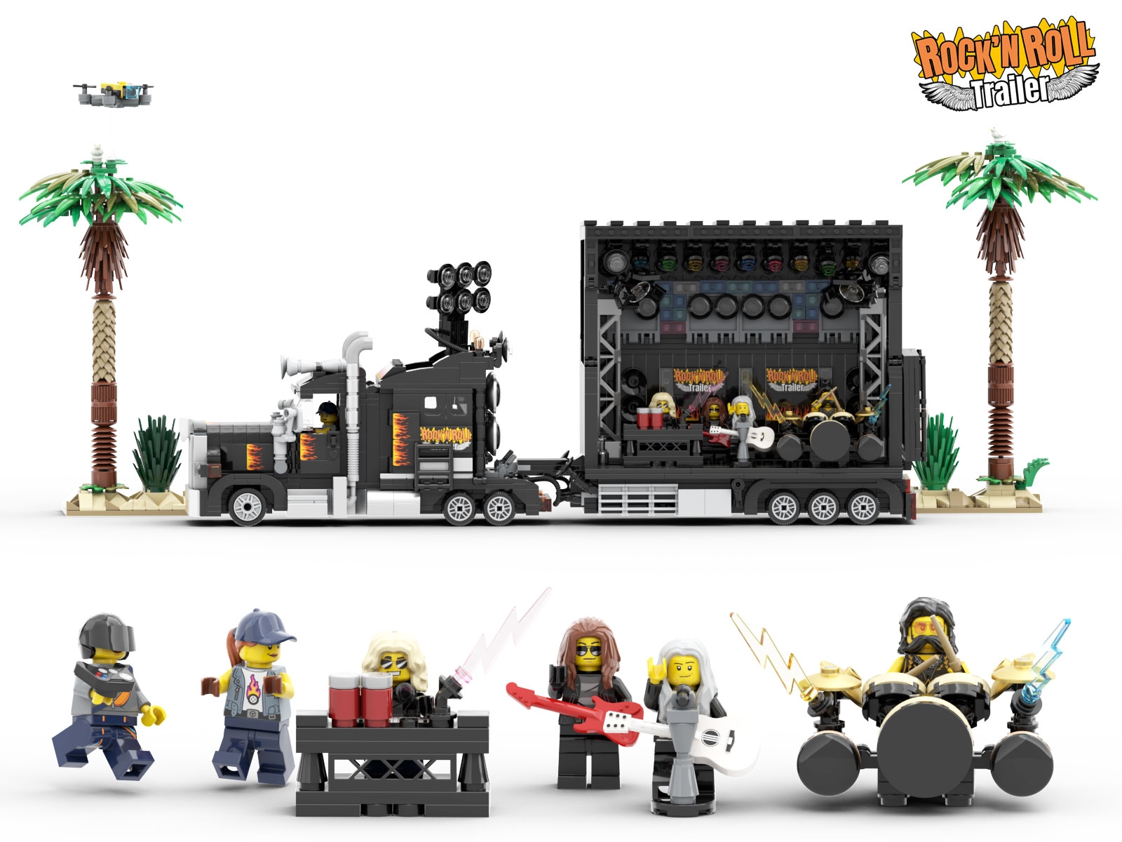 [Rock'n Roll Trailer] [BrickLink]
