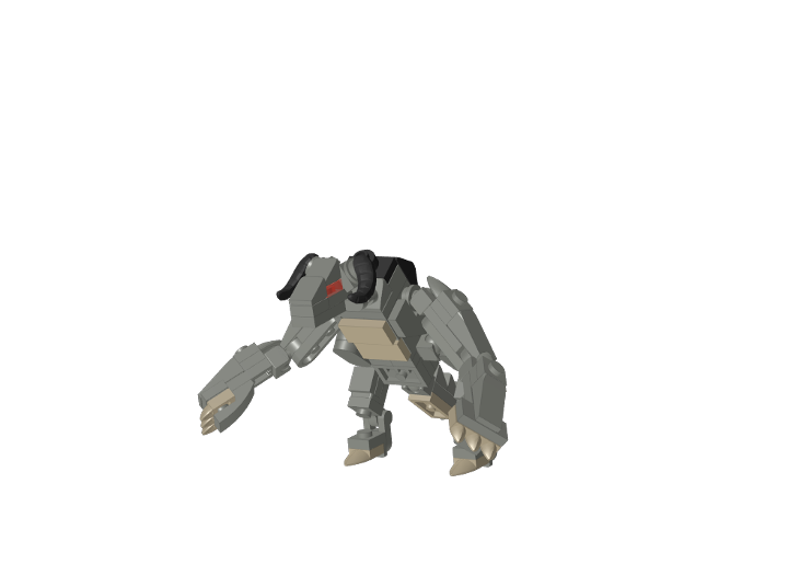 Deathclaw from BrickLink Studio [BrickLink]