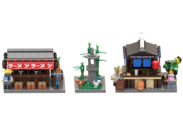 [Japanese street foof - Yatai] [BrickLink]