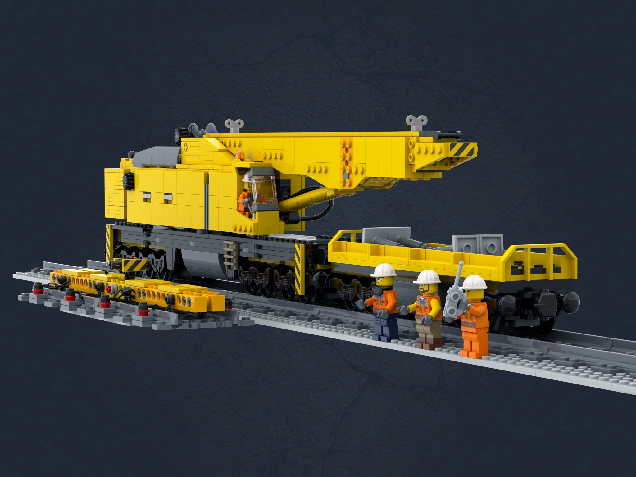 [Crane on Track 2.0] [BrickLink]
