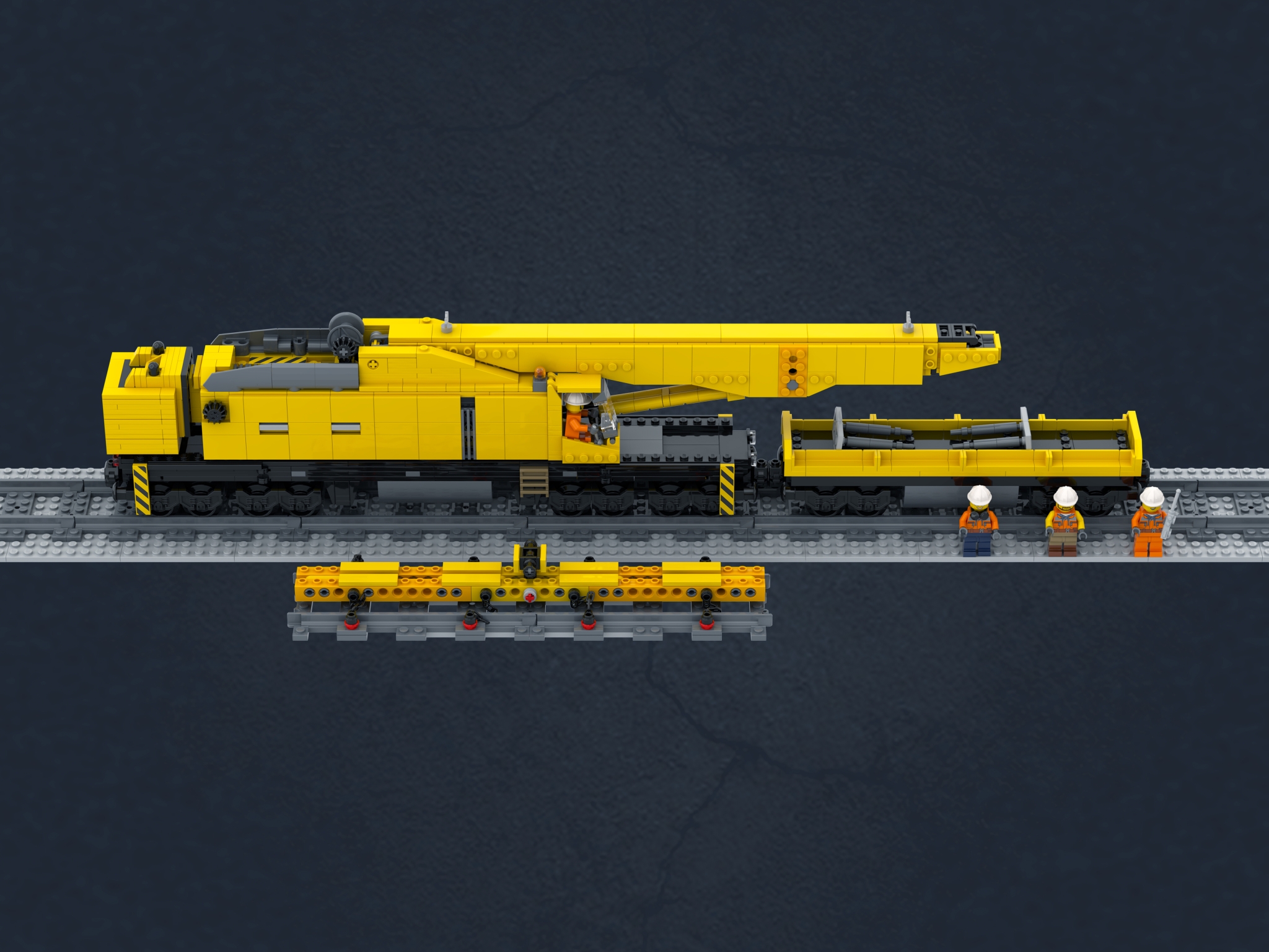 [Crane on Track 2.0] [BrickLink]