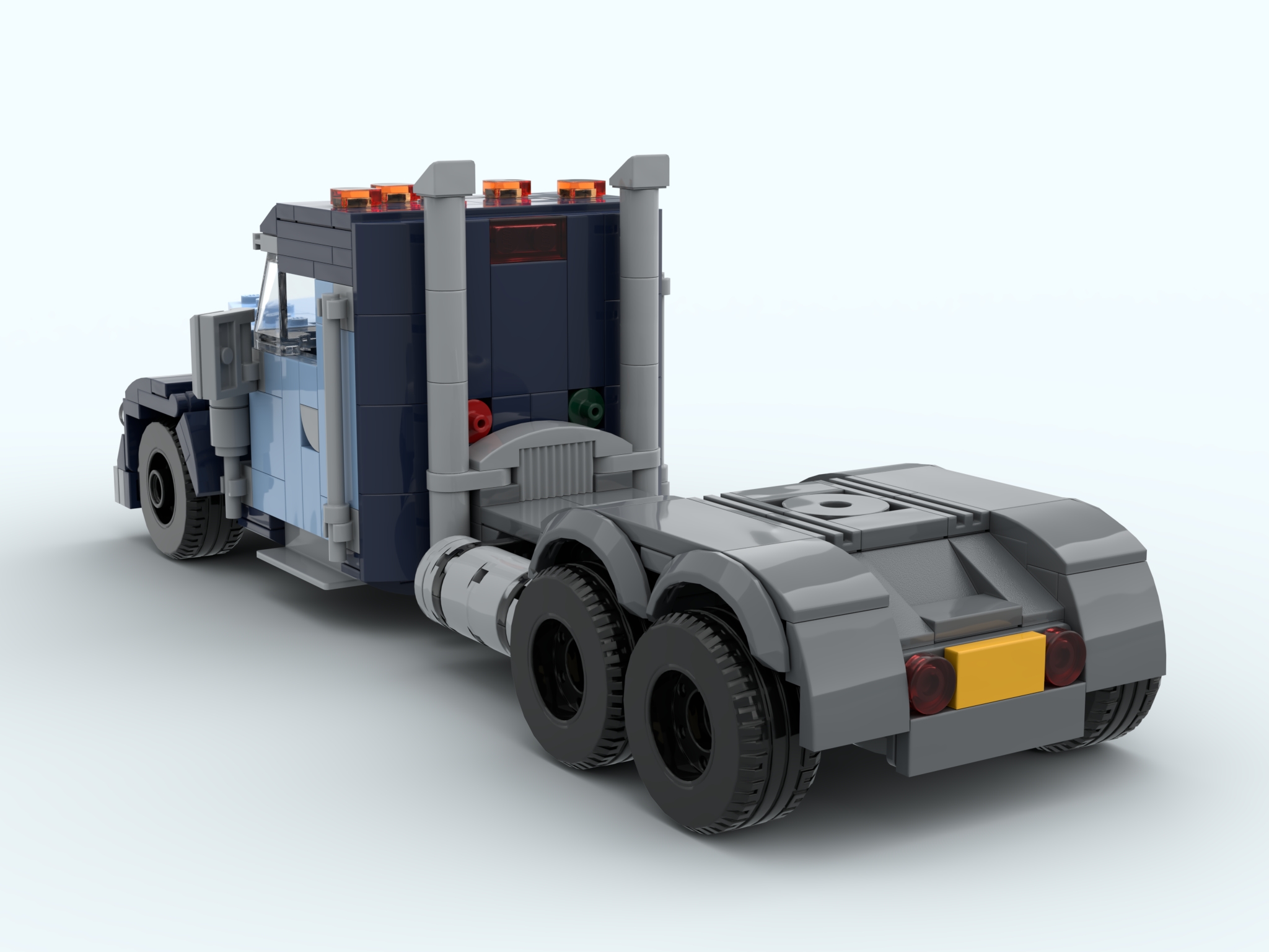 [Day Cab Semi Truck] [BrickLink]