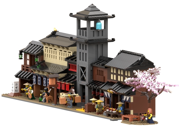 [A Glimpse of Edo] [BrickLink]