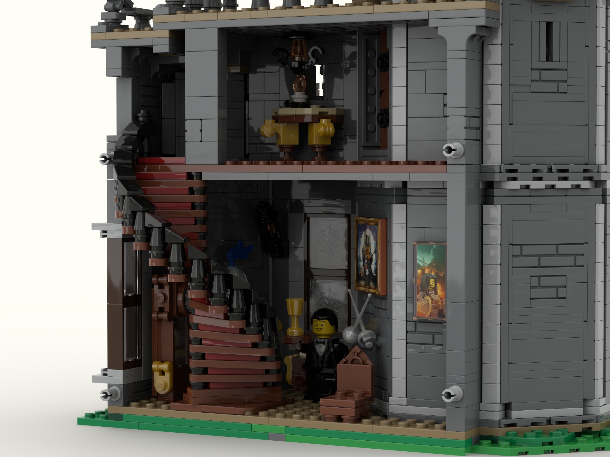 [The Bloody Baron's Mansion] [BrickLink]