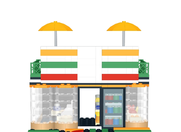 New Seven Eleven from BrickLink Studio [BrickLink]
