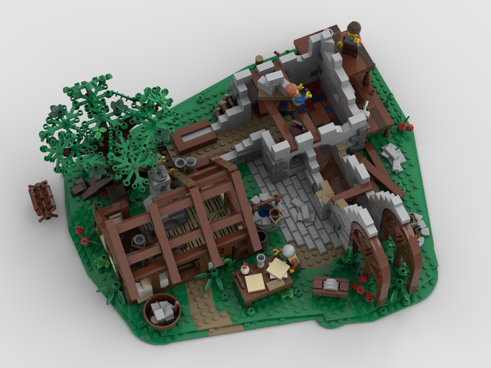 [Medieval Construction Site] [BrickLink]