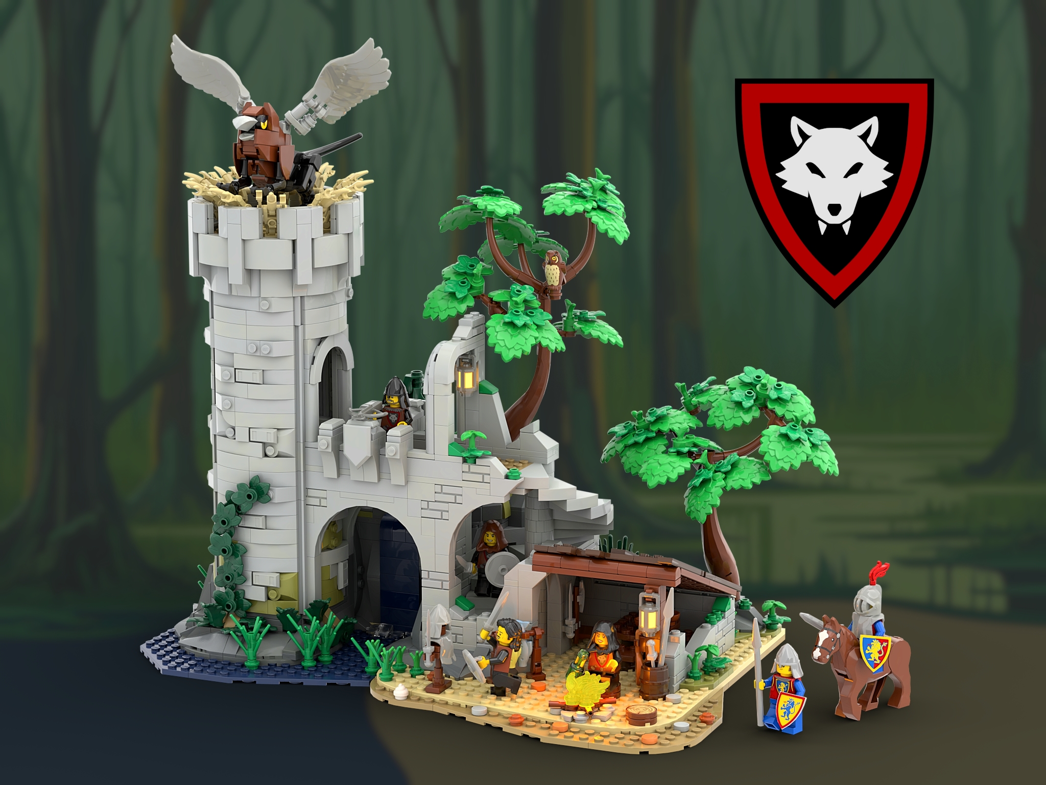 [Wolf's Den] [BrickLink]