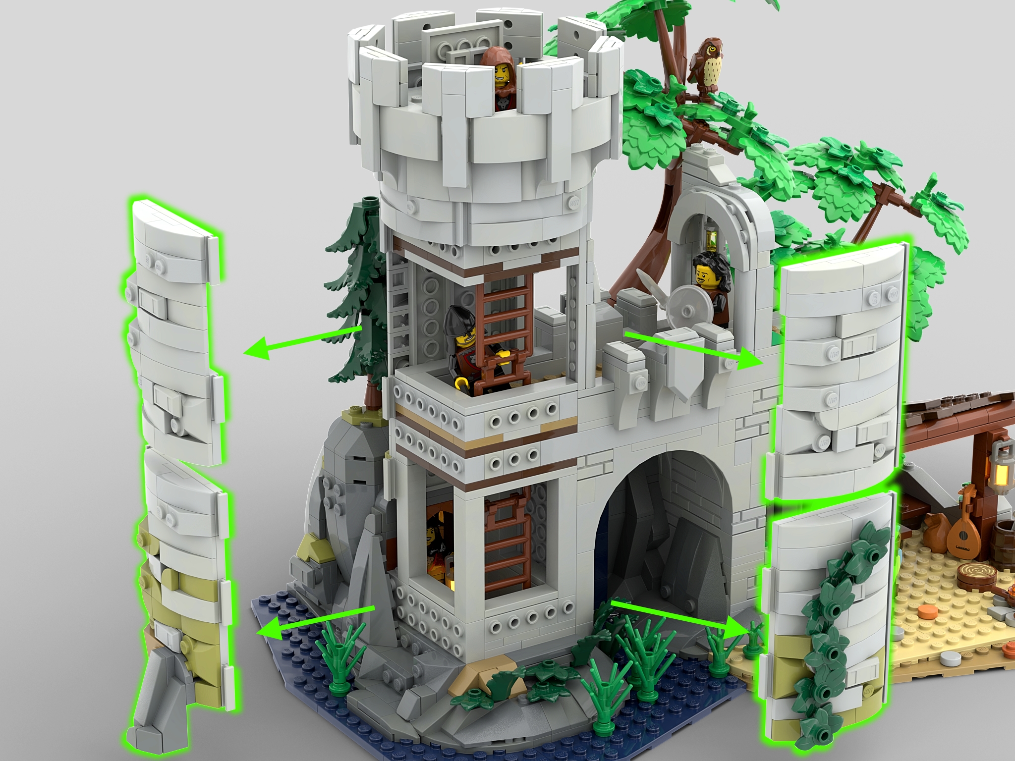 [Wolf's Den] [BrickLink]