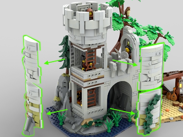 [Wolf's Den] [BrickLink]