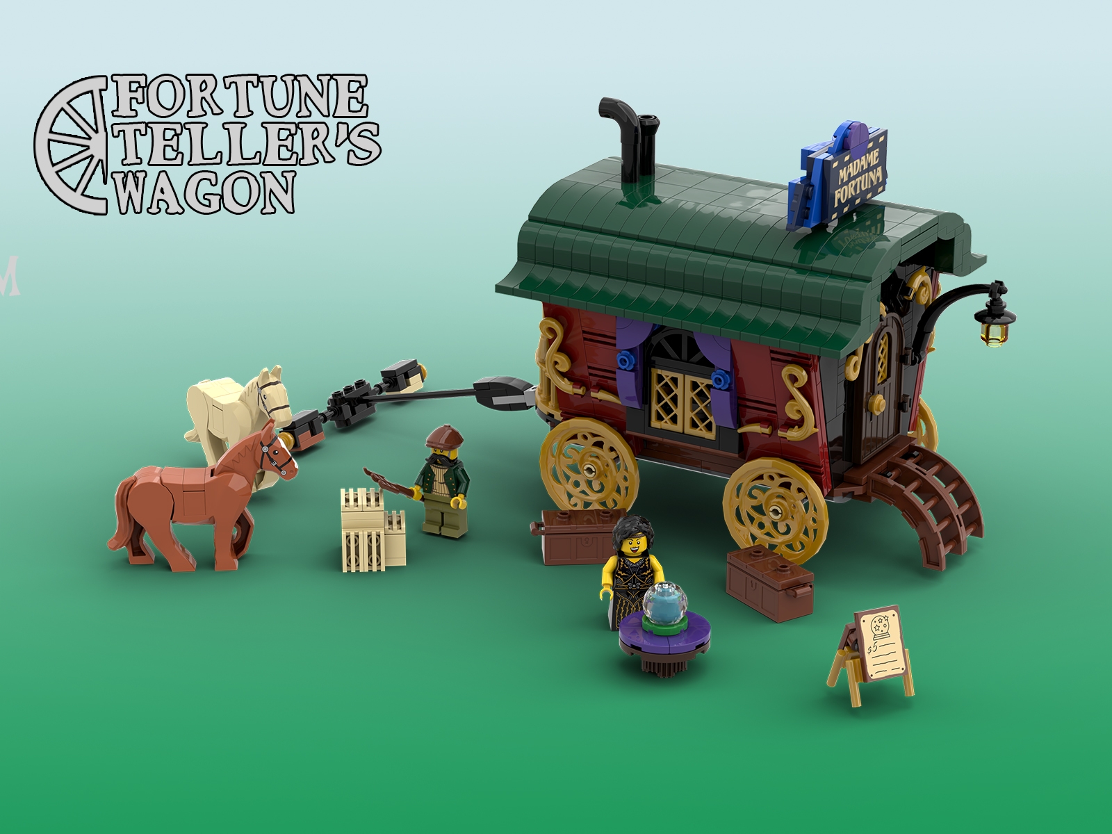[Fortune Teller's Wagon] [BrickLink]