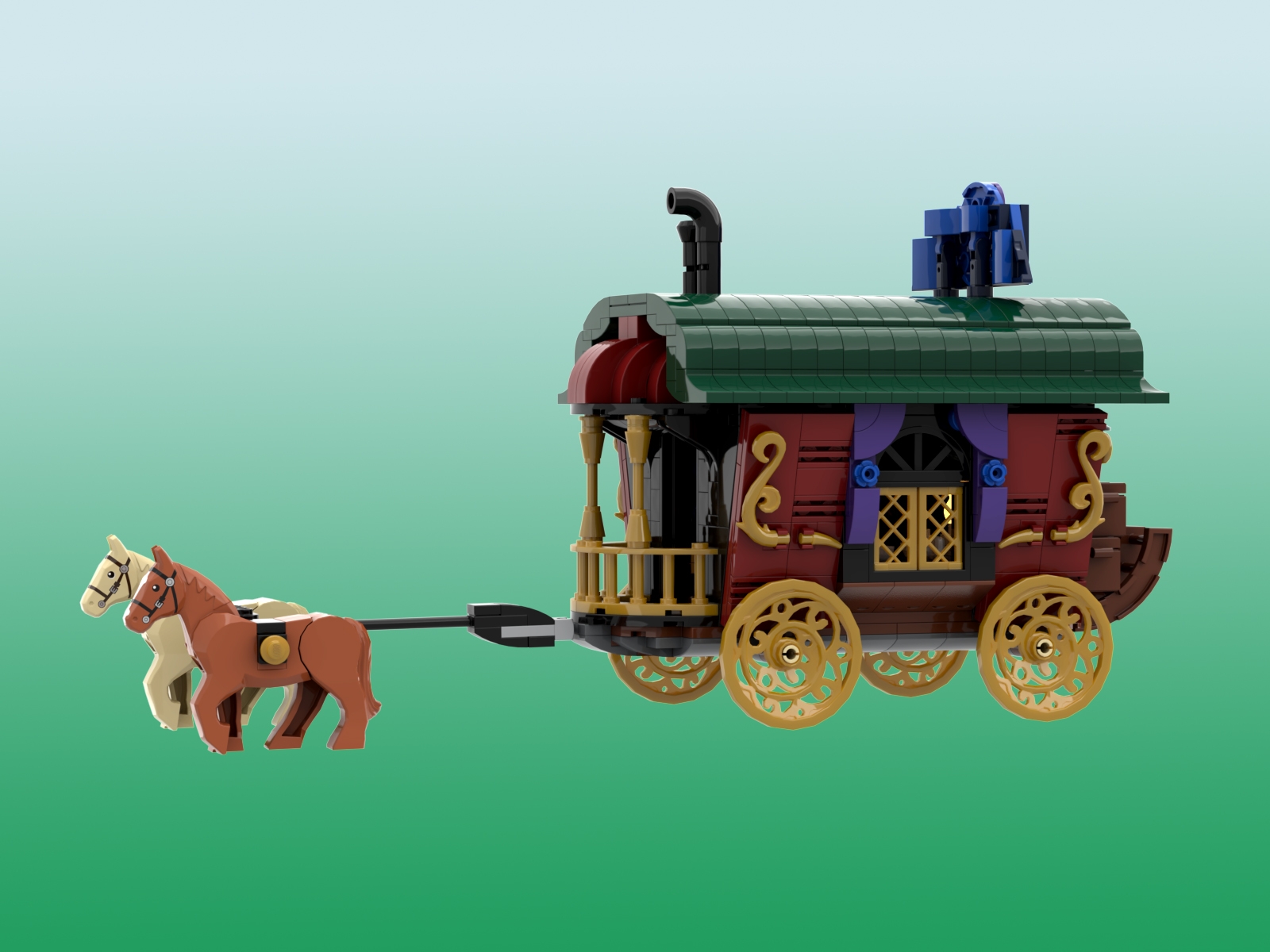 [Fortune Teller's Wagon] [BrickLink]