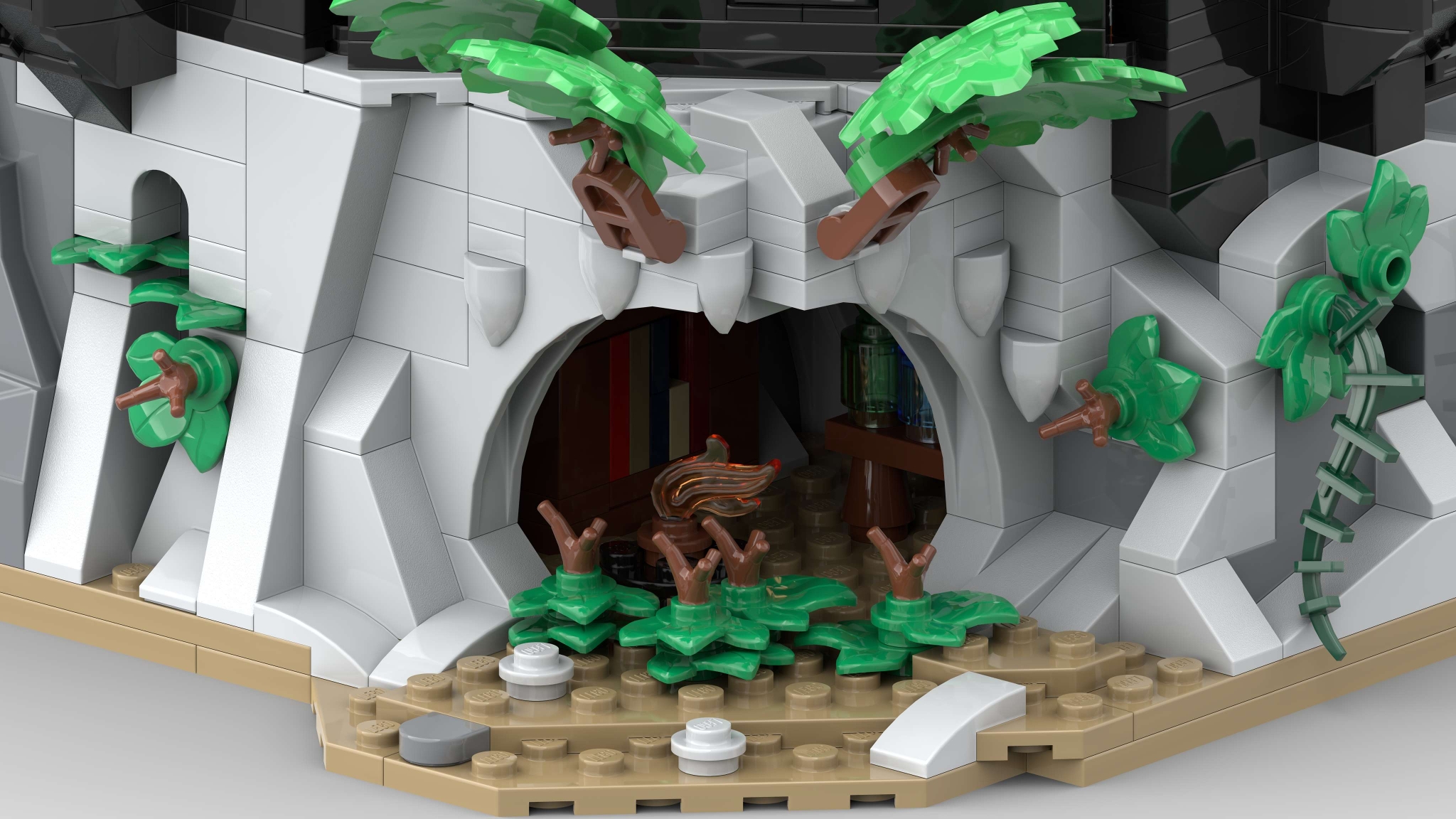 [Dragon's Mountain Lair] [BrickLink]