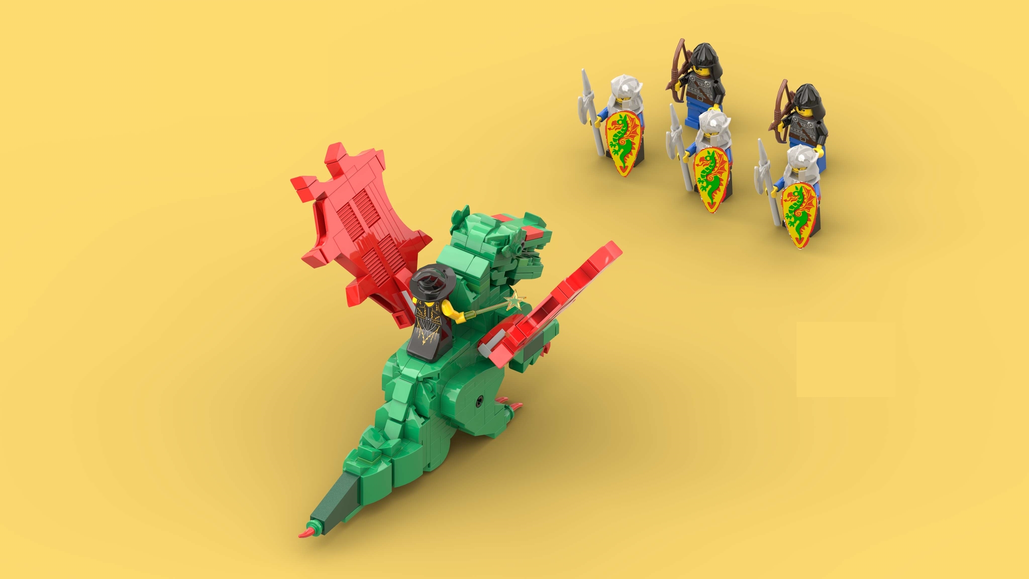 [Dragon's Mountain Lair] [BrickLink]