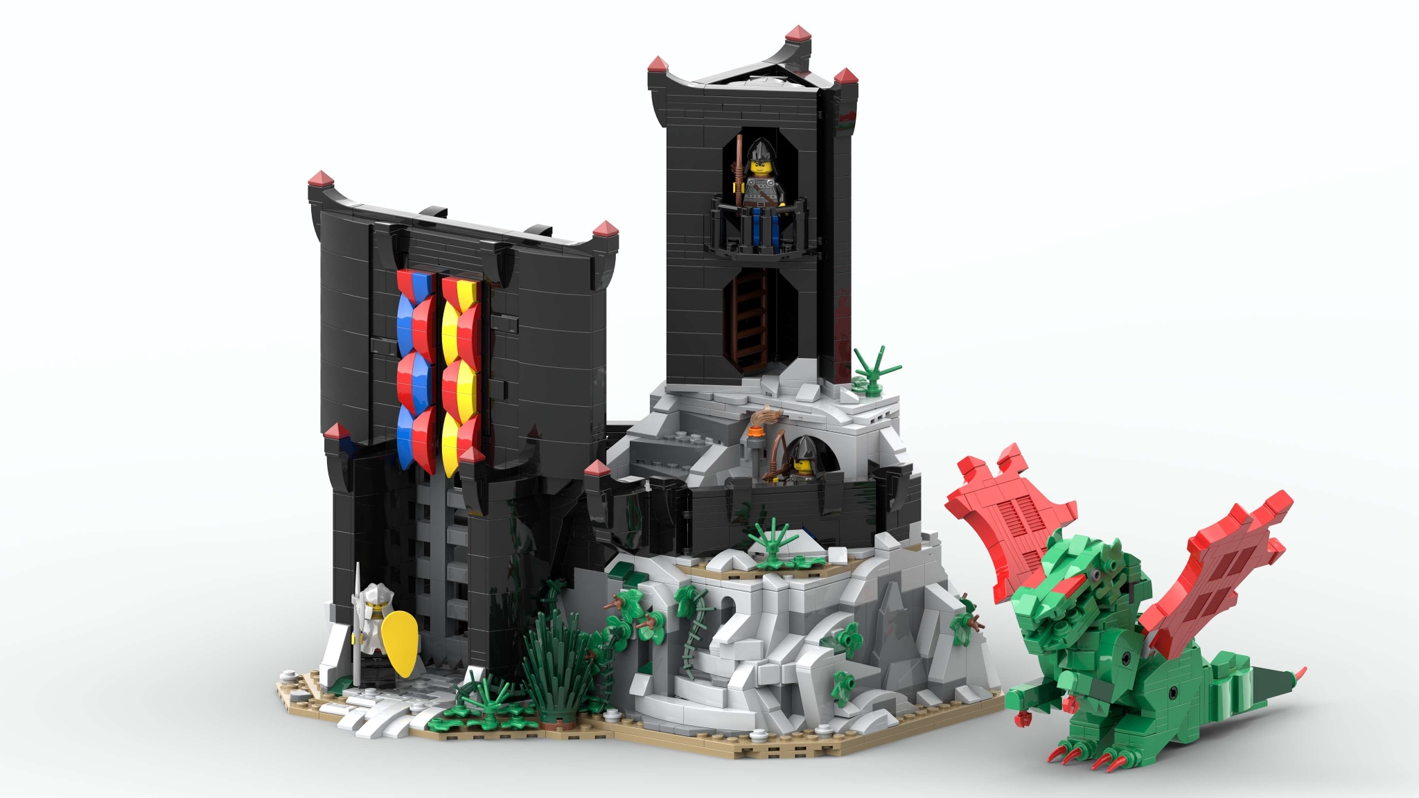 [Dragon's Mountain Lair] [BrickLink]