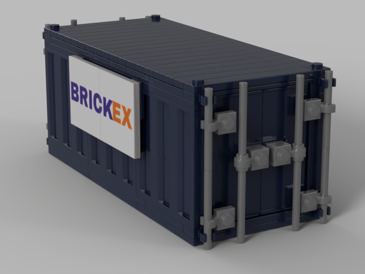 BrickEx Shipping Container from BrickLink Studio [BrickLink]