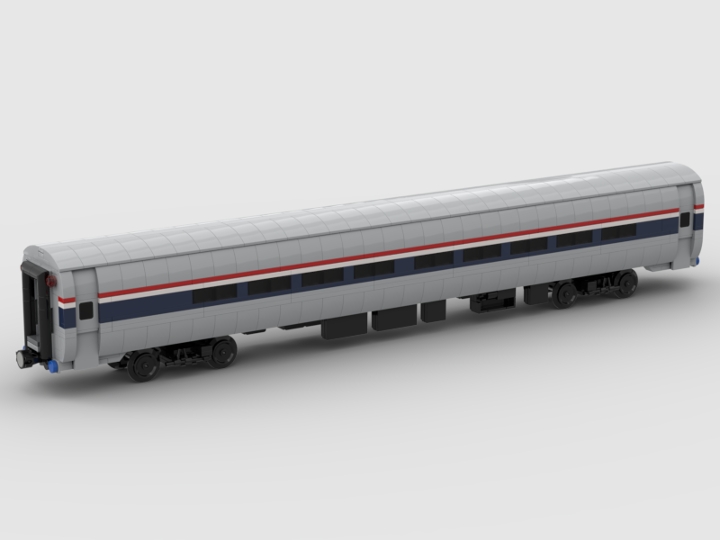 Amfleet I Coach from BrickLink Studio [BrickLink]