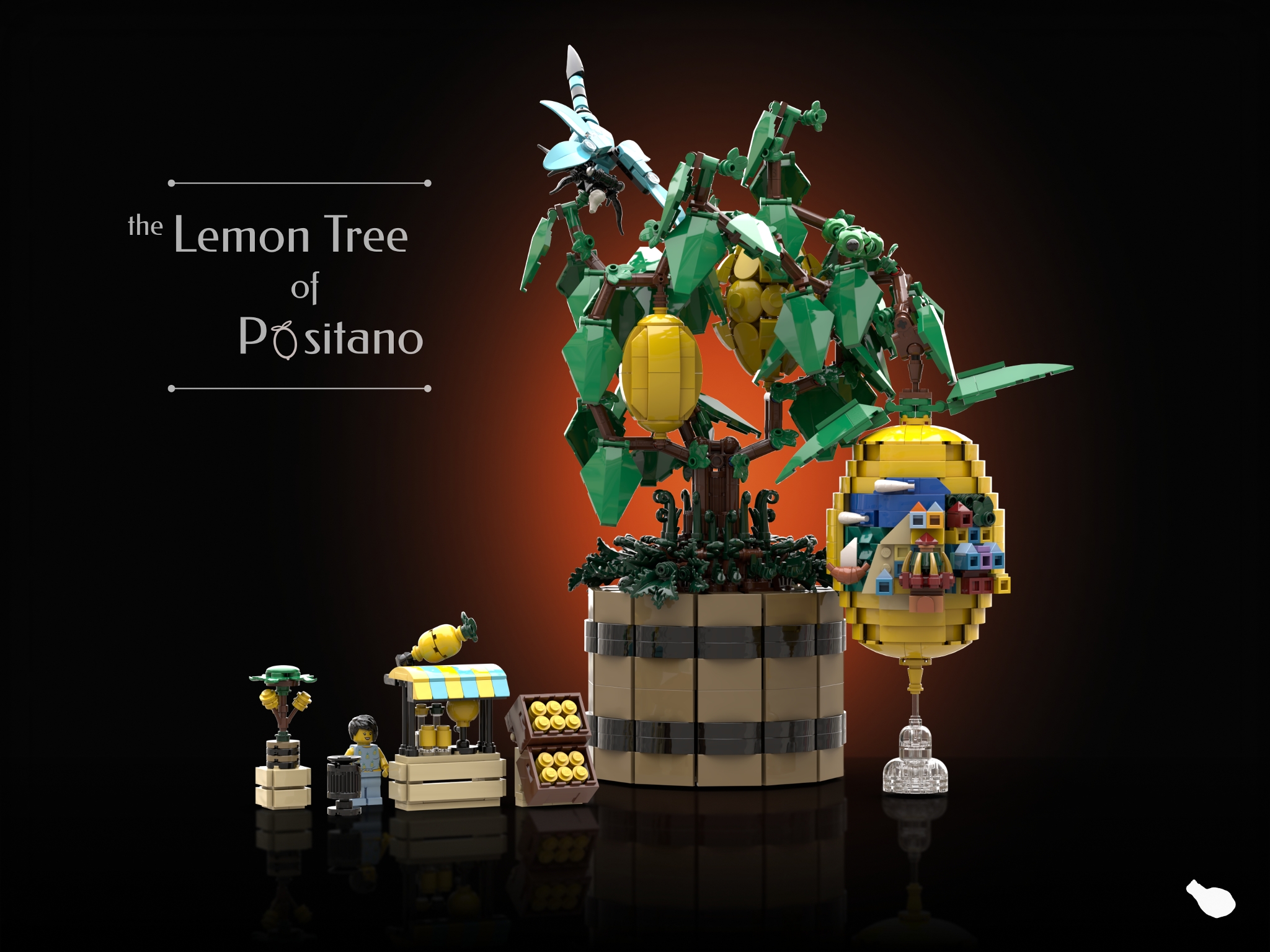 [The Lemon Tree of Positano🍋] [BrickLink]