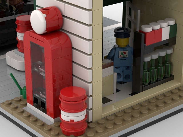 [Retro Gas Station] [BrickLink]