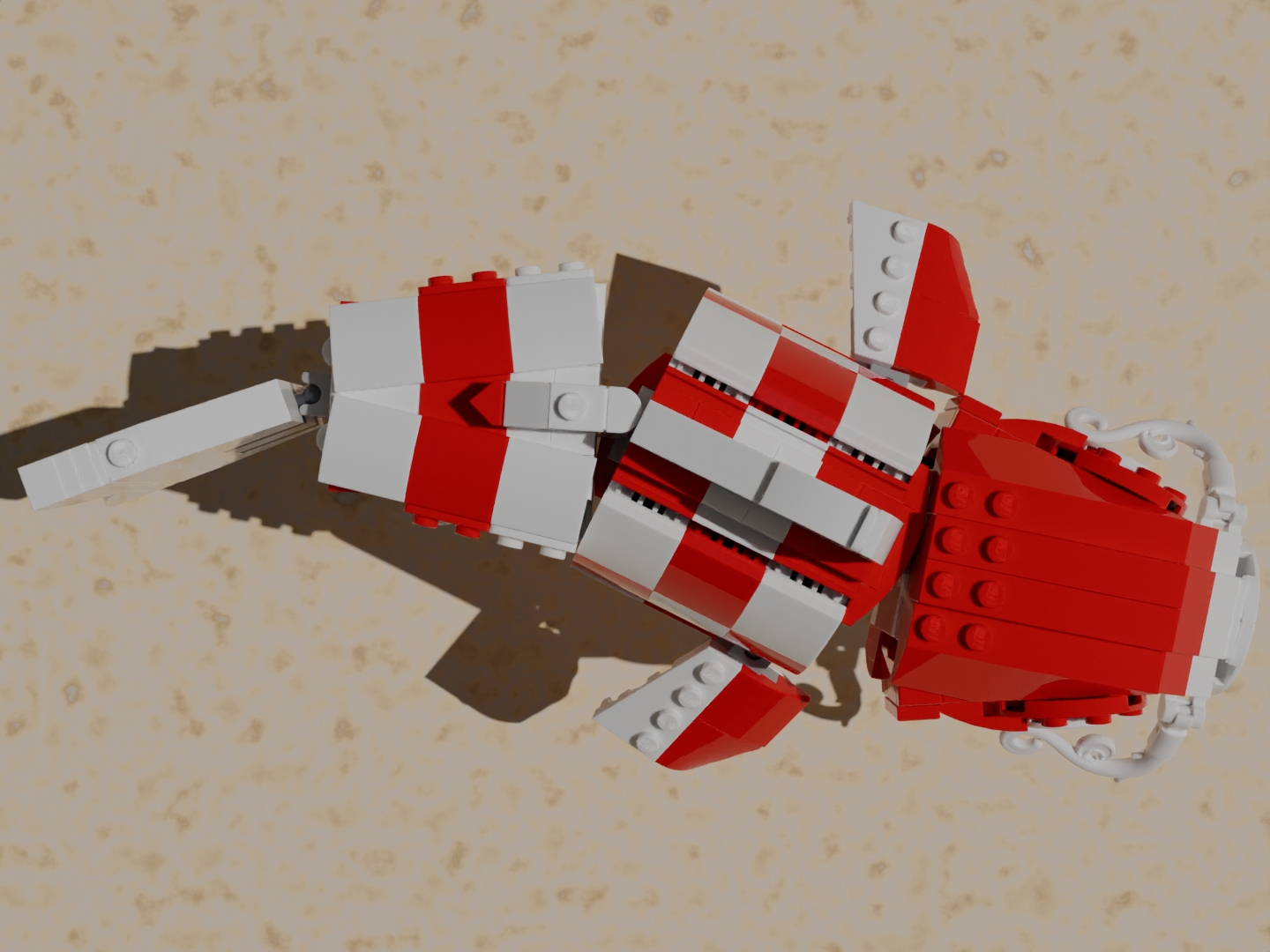 [Japanese koi fish and a crab] [BrickLink]