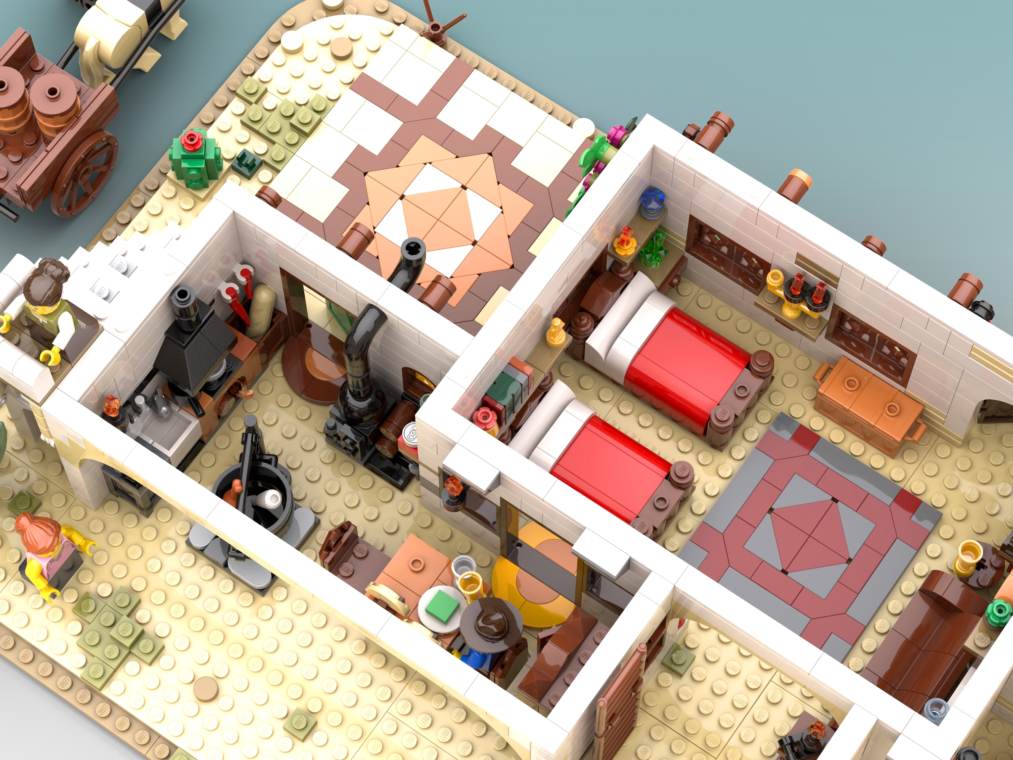 [Adobe House] [BrickLink]