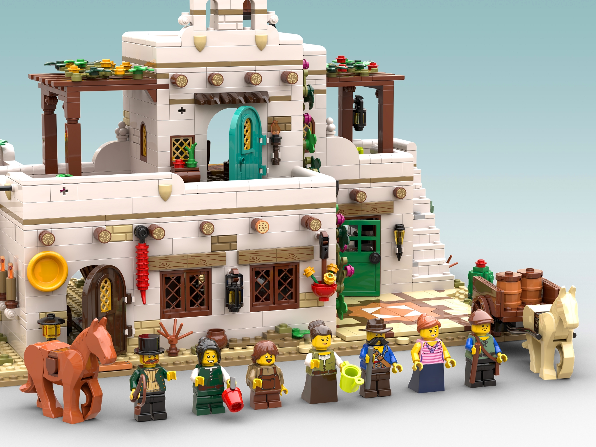 [Adobe House] [BrickLink]