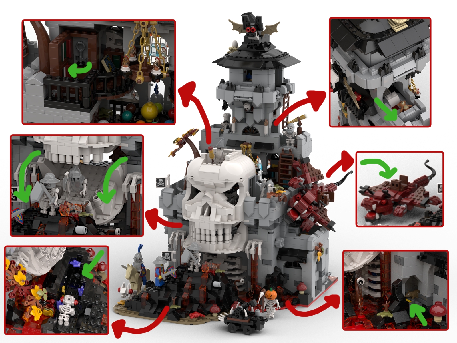 [Skull Keep] [BrickLink]