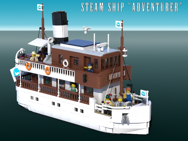 [Steam ship "Adventurer"] [BrickLink]