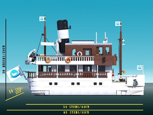 [Steam ship "Adventurer"] [BrickLink]