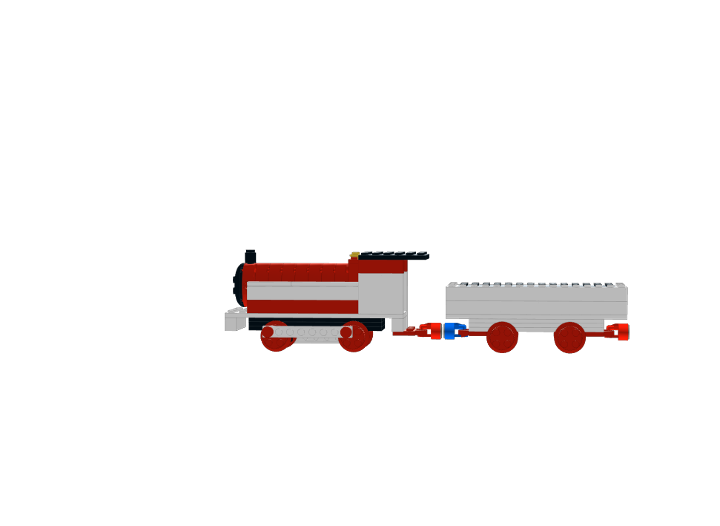 oldstyle train set from BrickLink Studio [BrickLink]