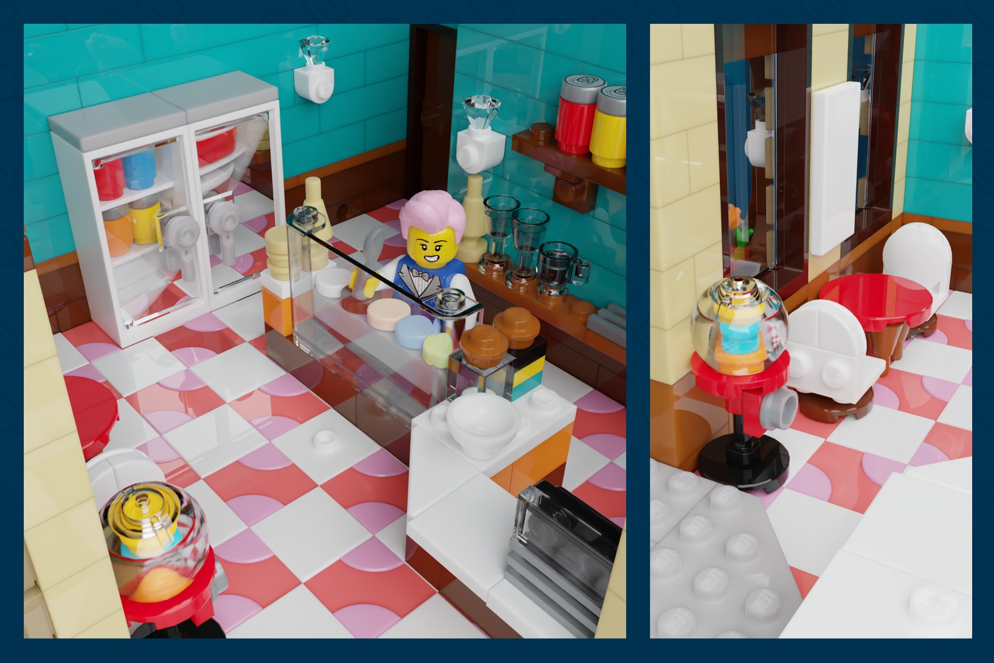 [Ice Cream Parlor] [BrickLink]