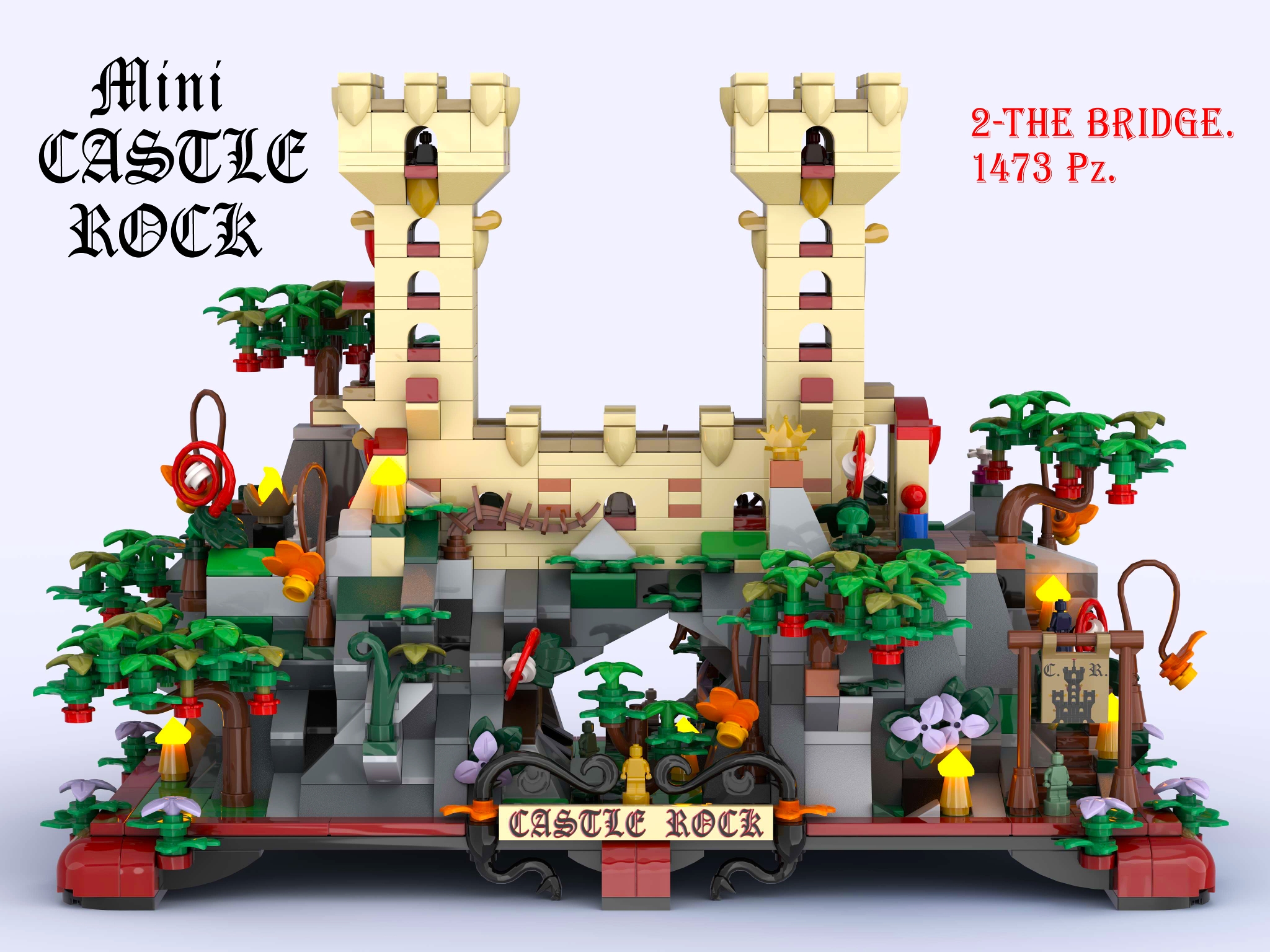 [Mini-CASTLE ROCK (2-THE BRIDGE)] [BrickLink]