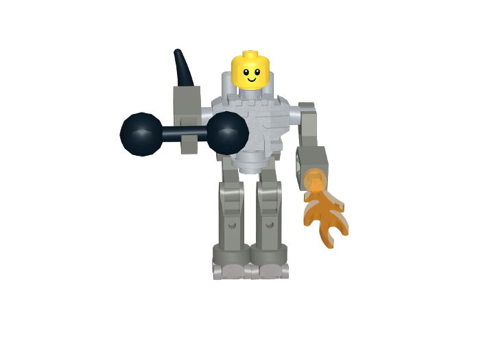 Robot Baby from BrickLink Studio [BrickLink]