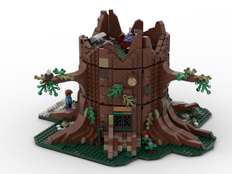 [Tree Stump House] [BrickLink]