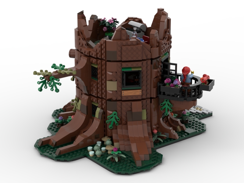 [Tree Stump House] [BrickLink]