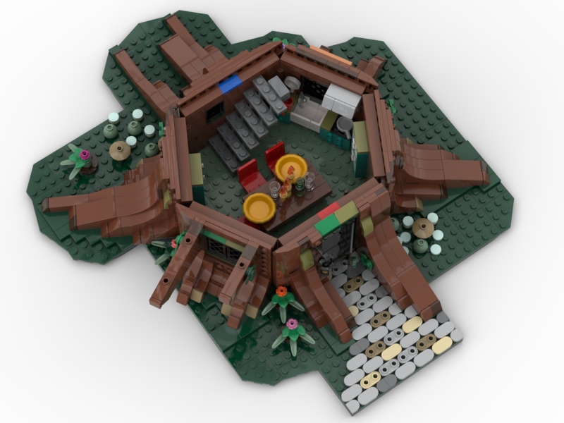 [Tree Stump House] [BrickLink]