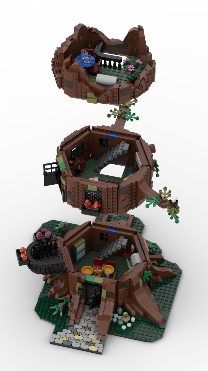 [Tree Stump House] [BrickLink]