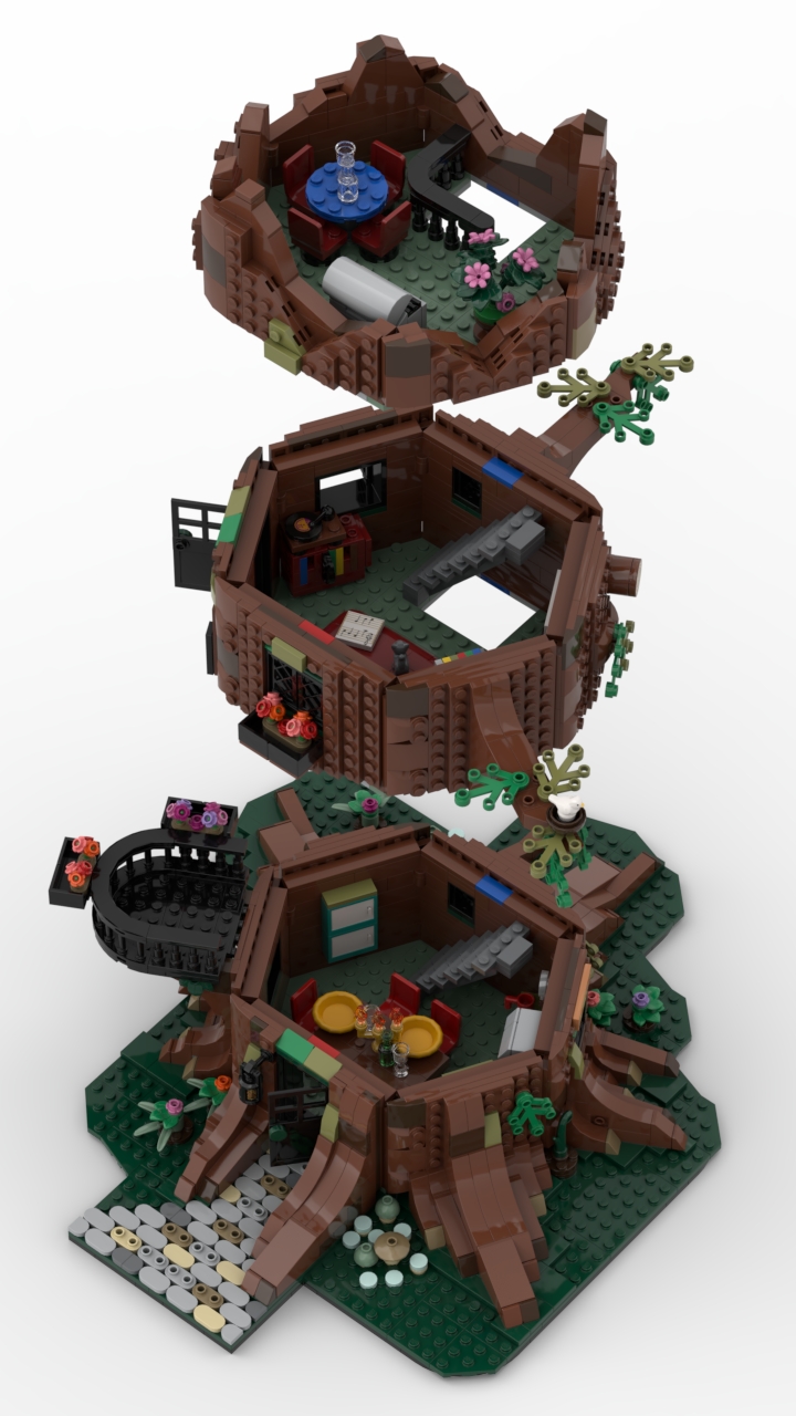 [Tree Stump House] [BrickLink]