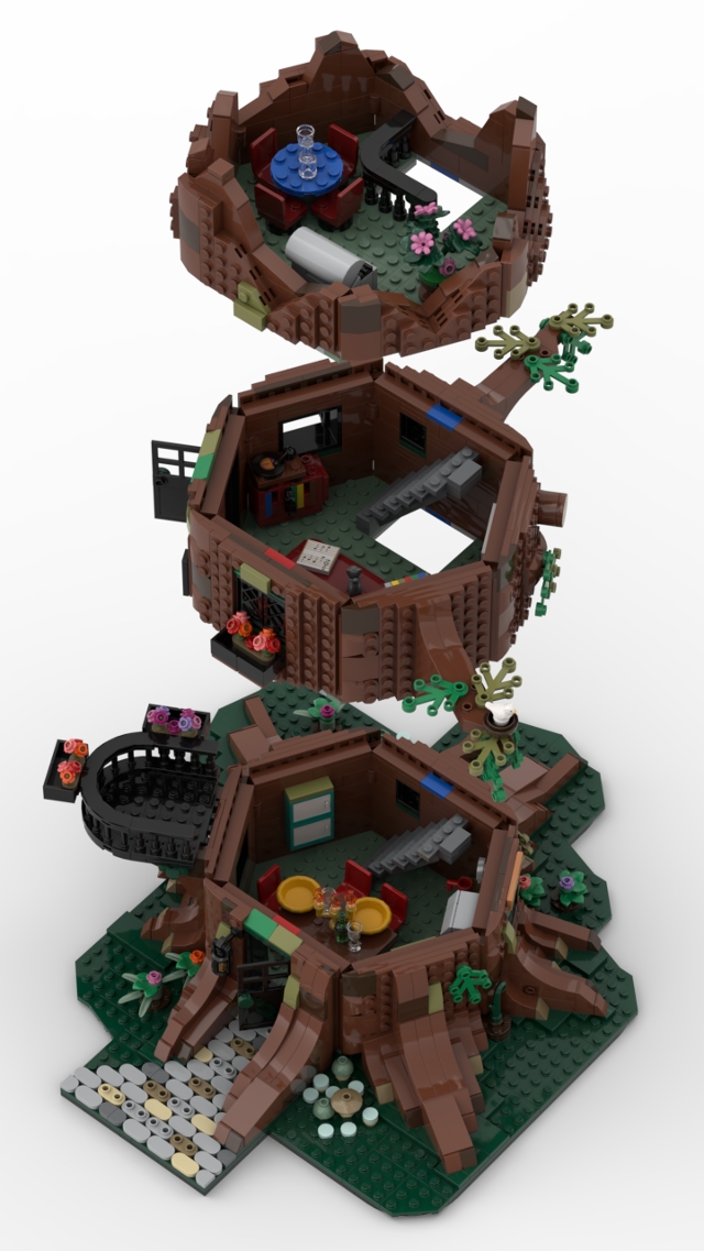 [Tree Stump House] [BrickLink]