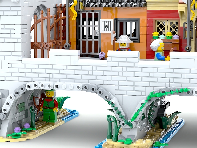 [A City on a Bridge] [BrickLink]