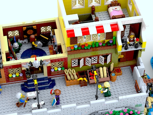 [A City on a Bridge] [BrickLink]