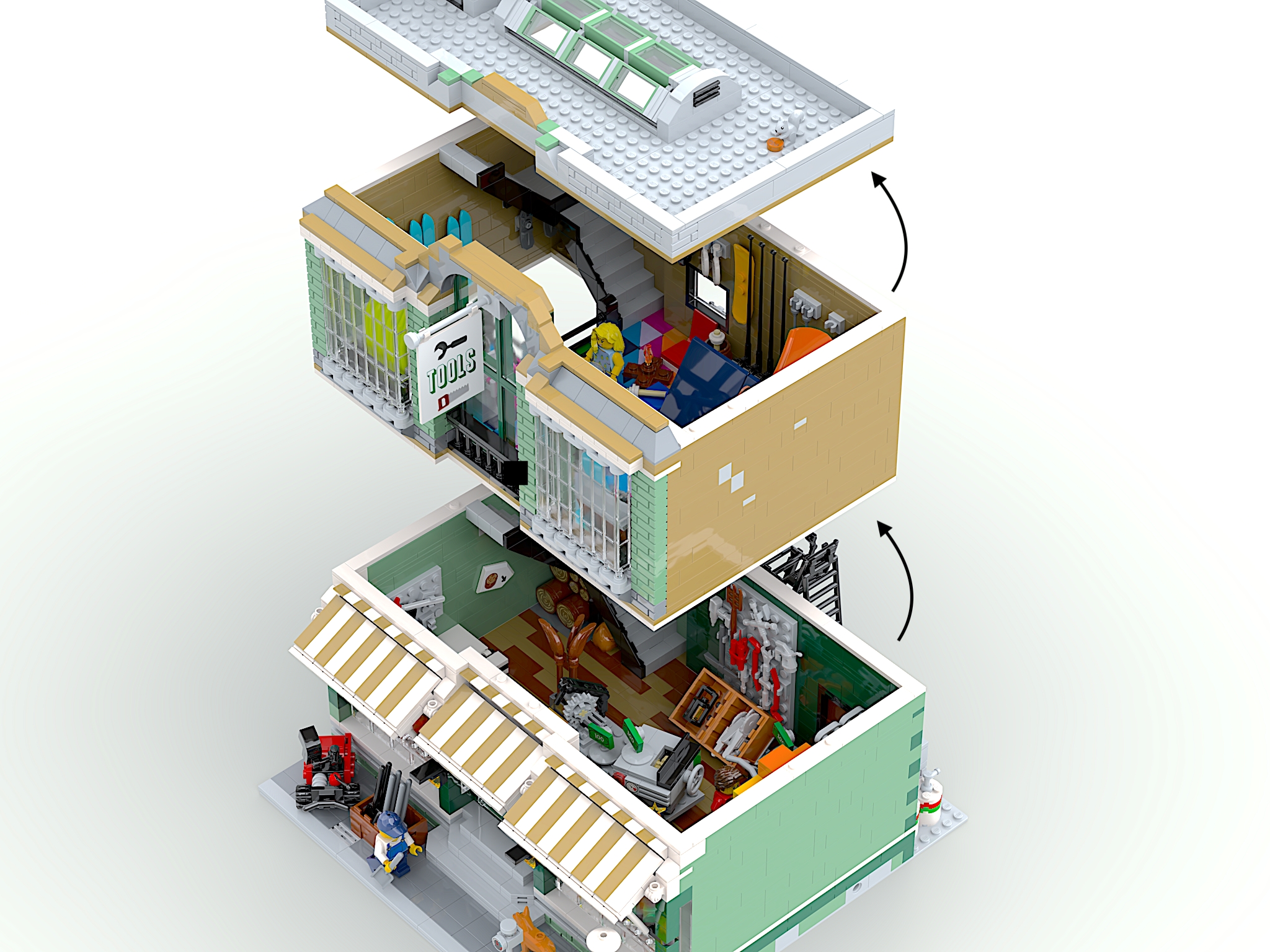 [A Small Town Hardware Store] [BrickLink]