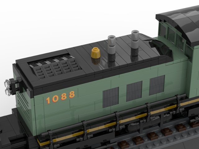 [LRTS Diesel-Electric Switcher Train] [BrickLink]